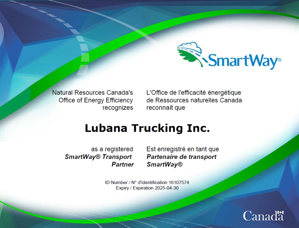 Committed to Sustainable Transportation | Lubana Trucking